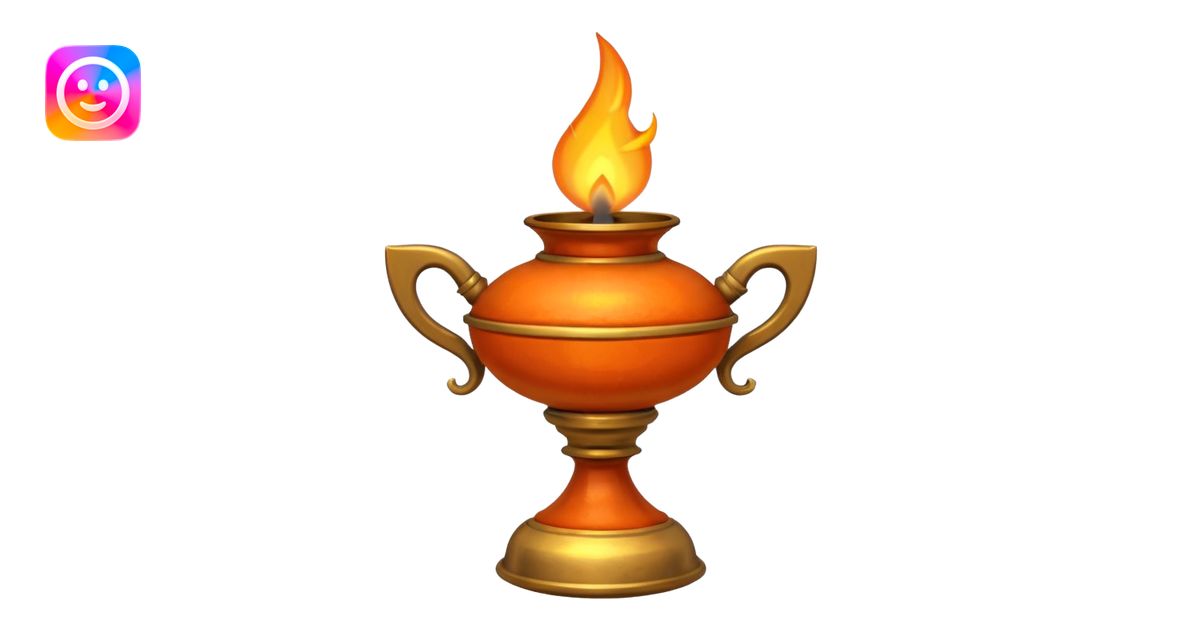 oil lamp diya emoji | AI Emoji Generator