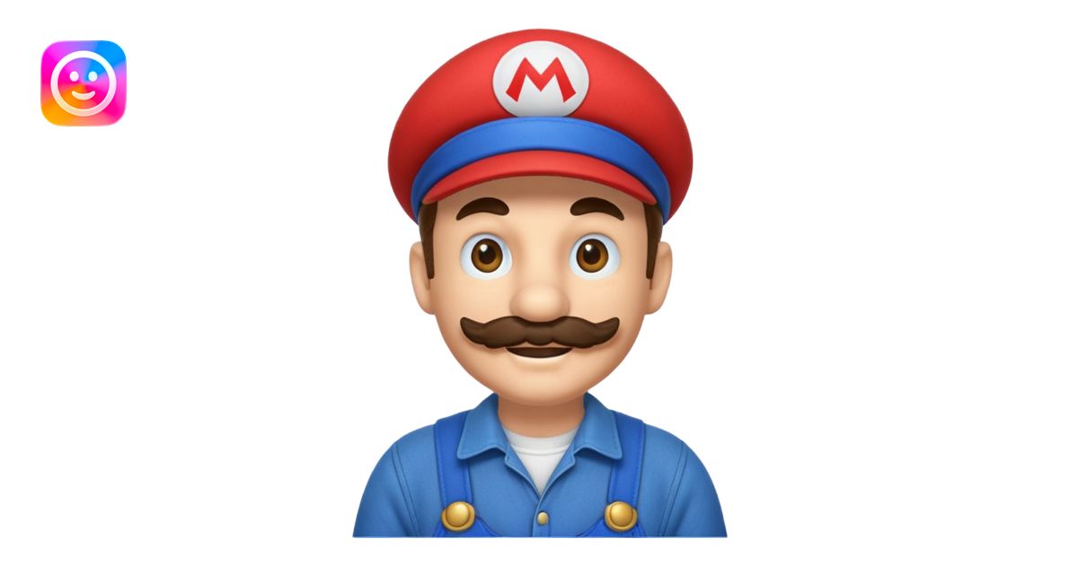 Súper Mario emoji | AI Emoji Generator