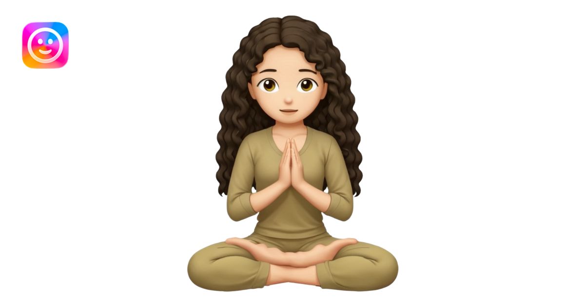 Olive toned Christian girl praying on knees to Jesus long dark curly ...