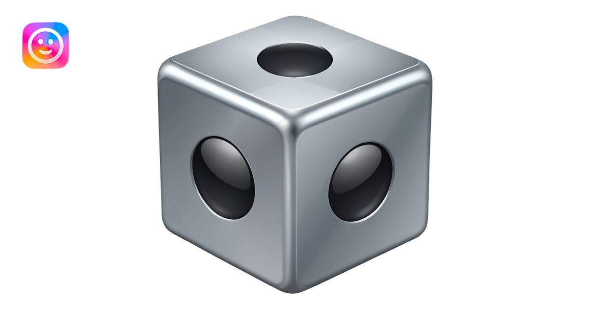 gd cube emoji | AI Emoji Generator