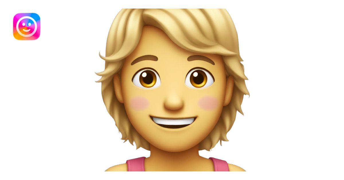 original smile emoji with rosy cheeks emoji | AI Emoji Generator