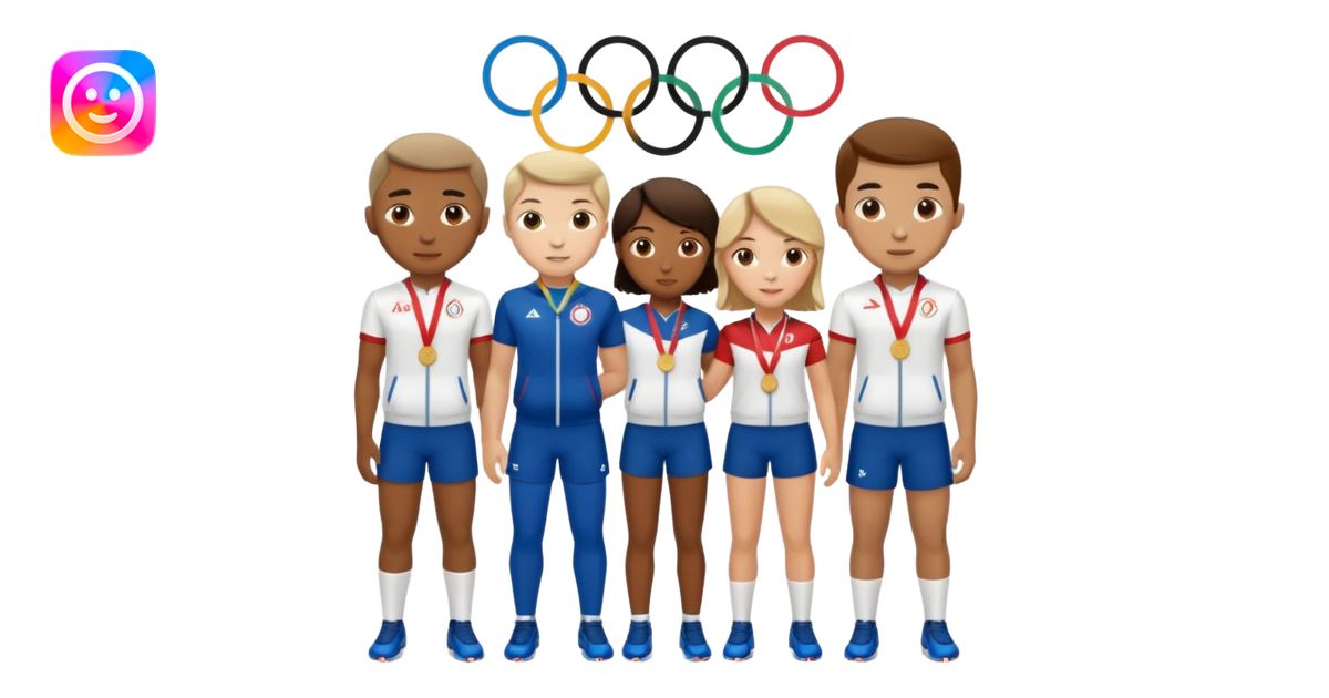 olympics emoji | AI Emoji Generator