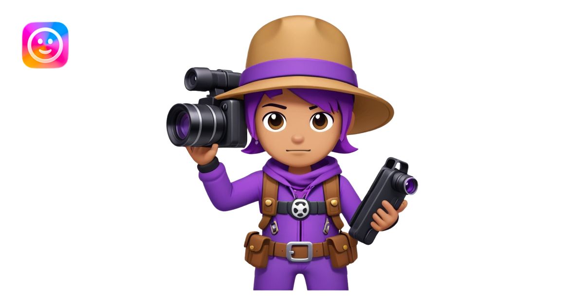 Buster from brawl stars emoji | AI Emoji Generator