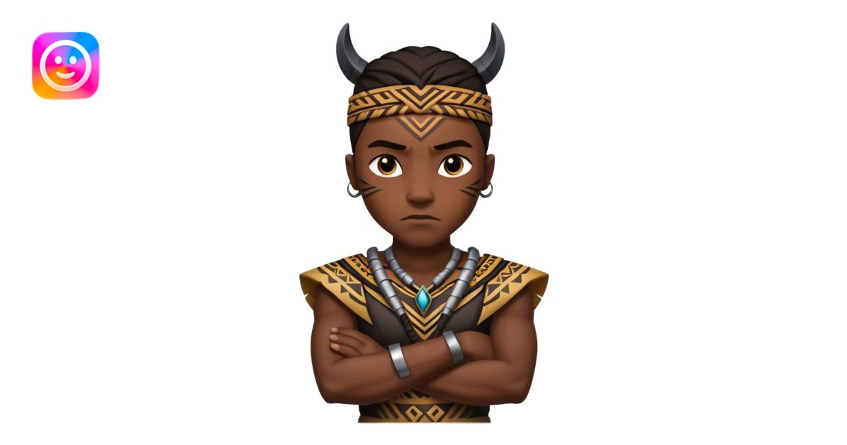 Wakanda forever 🙅 emoji | AI Emoji Generator