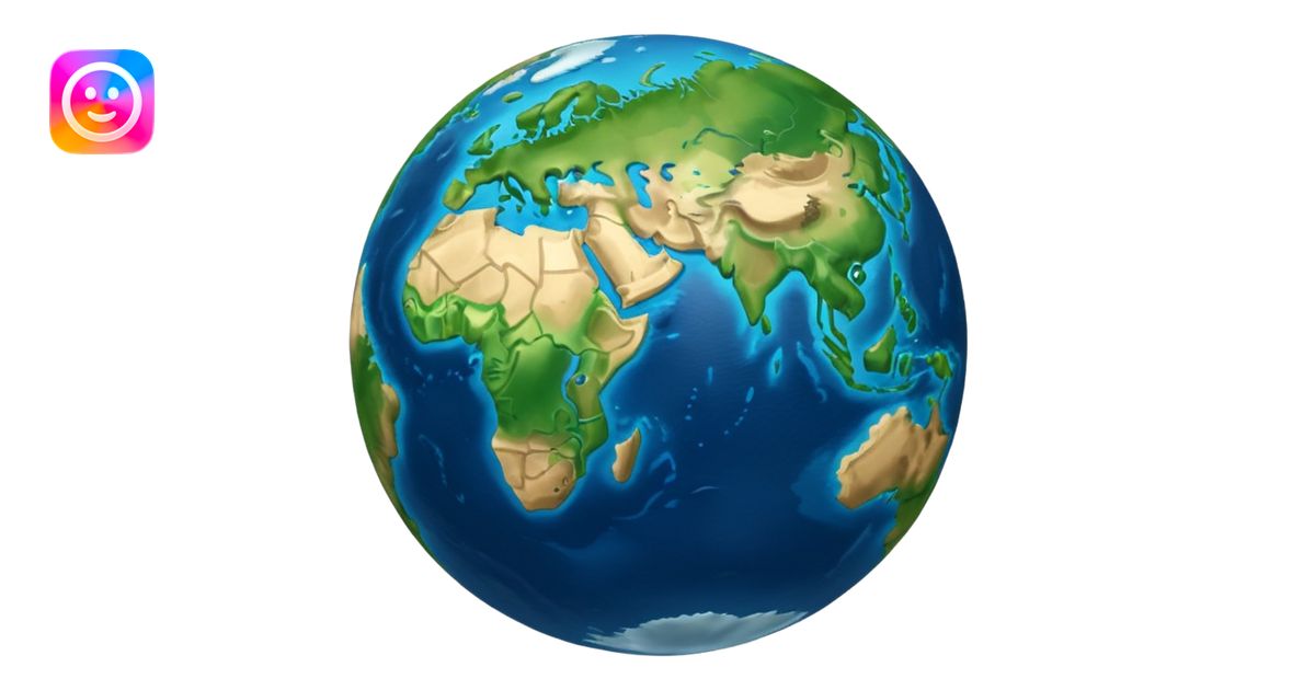 earth emoji | AI Emoji Generator