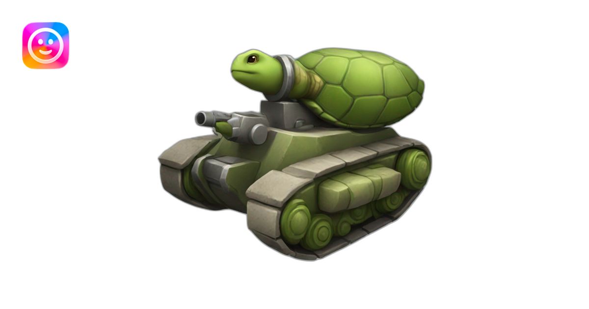 turtle cannon emoji | AI Emoji Generator
