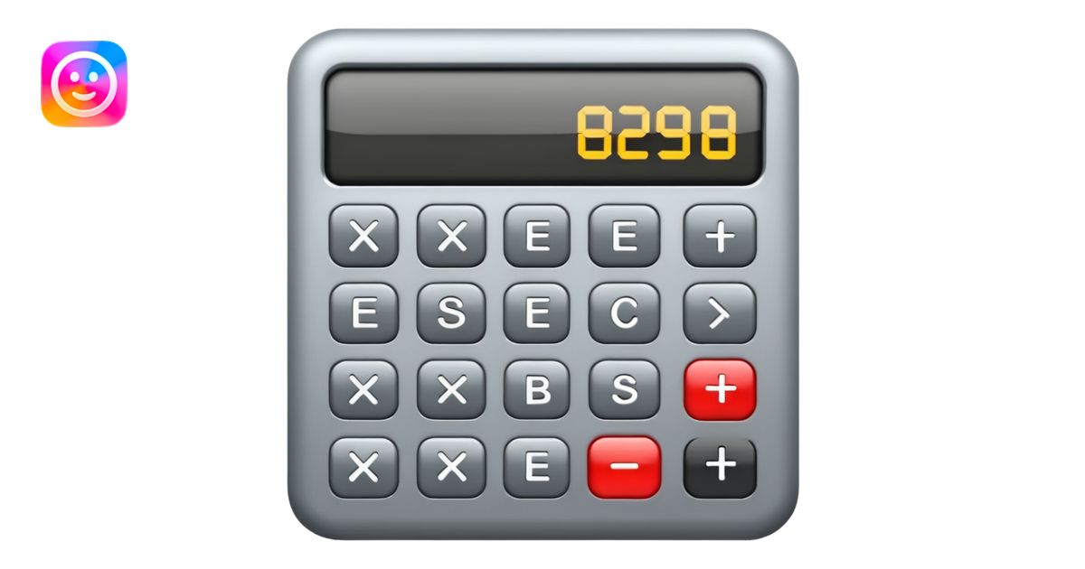 calculadora emoji | AI Emoji Generator