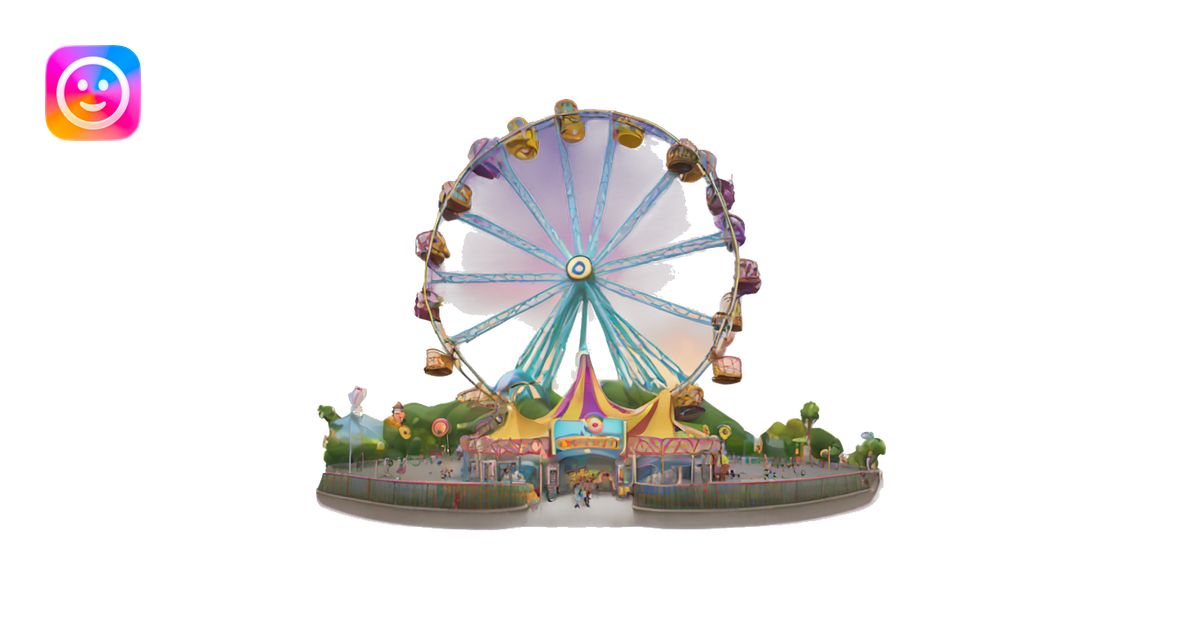 Amusement park emoji | AI Emoji Generator