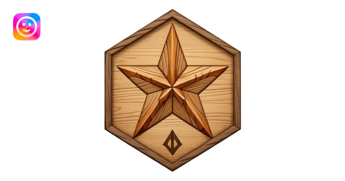 🛑+ 🏻 The hand is engraved on a pentagonal sign. emoji | AI Emoji Generator