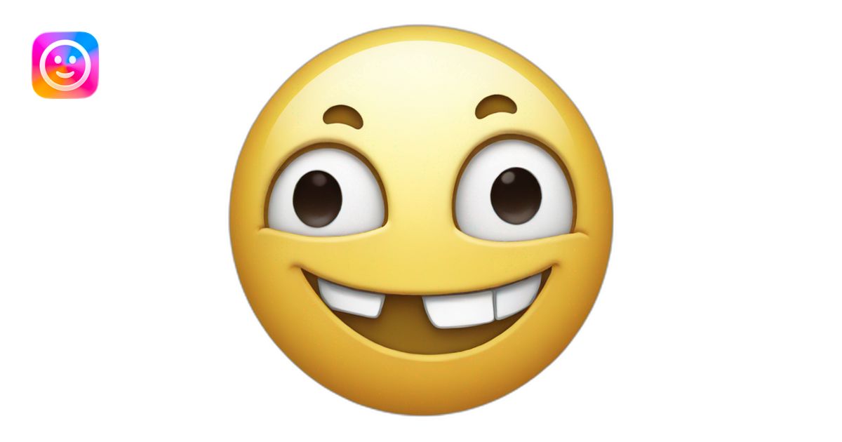 Smiling Ball emoji | AI Emoji Generator
