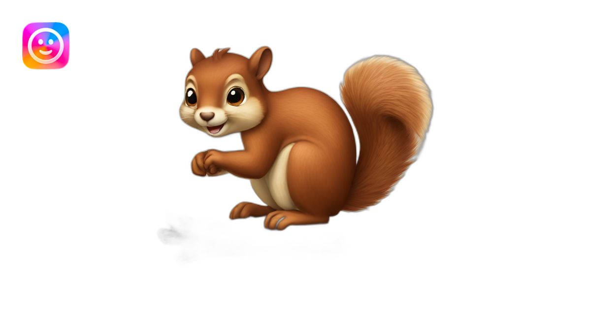 Squirrel emoji | AI Emoji Generator