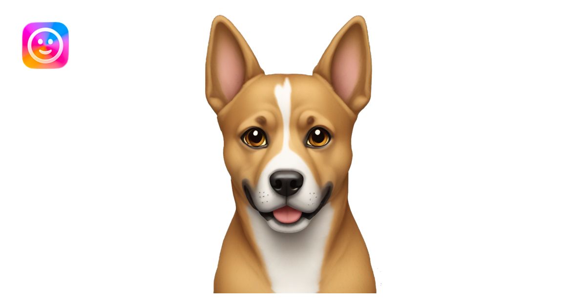 Perro emoji | AI Emoji Generator