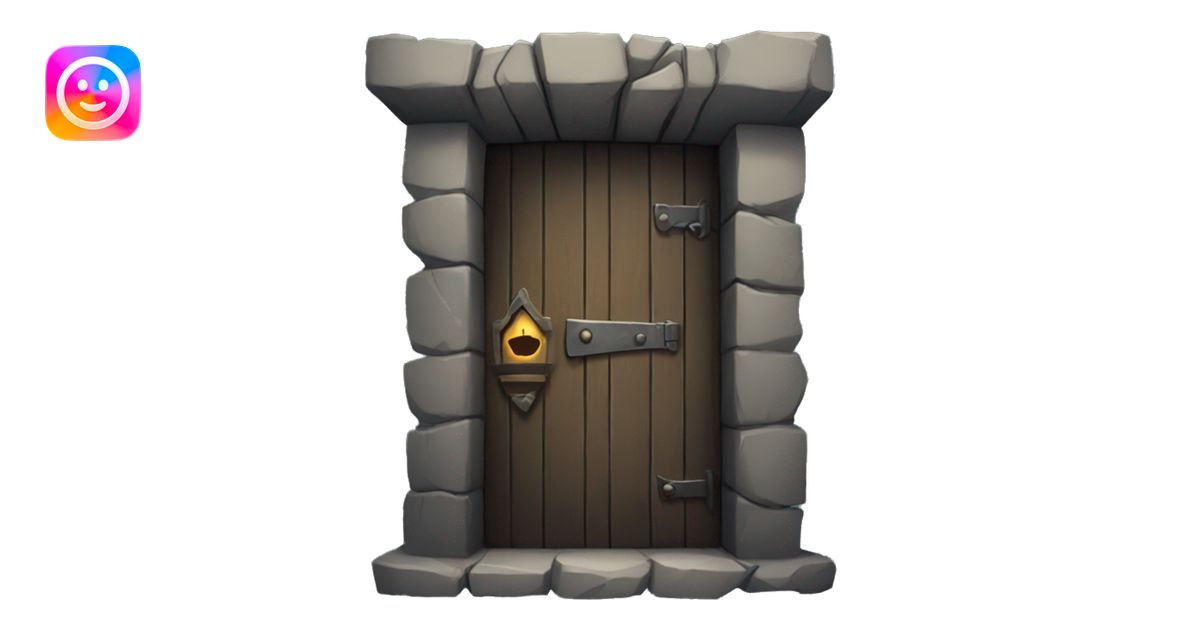 dungeon door emoji | AI Emoji Generator