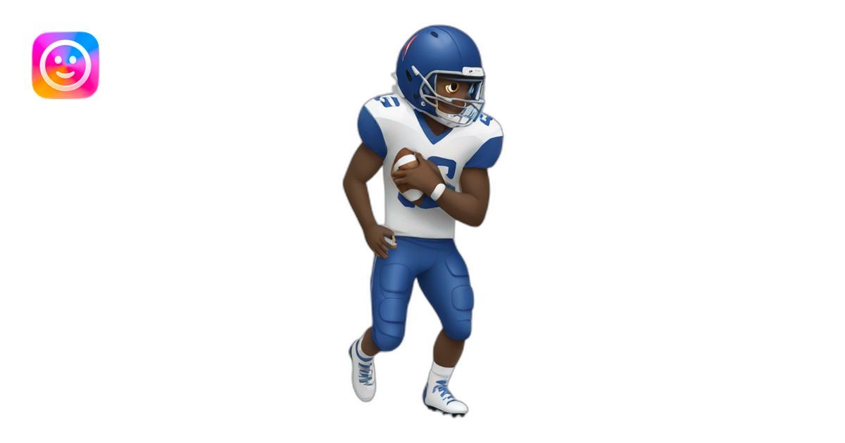 football player emoji | AI Emoji Generator