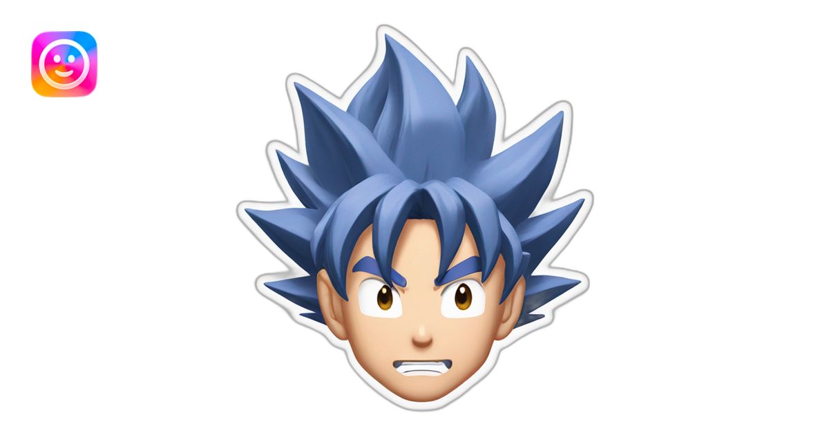 Goku ultra instant emoji | AI Emoji Generator