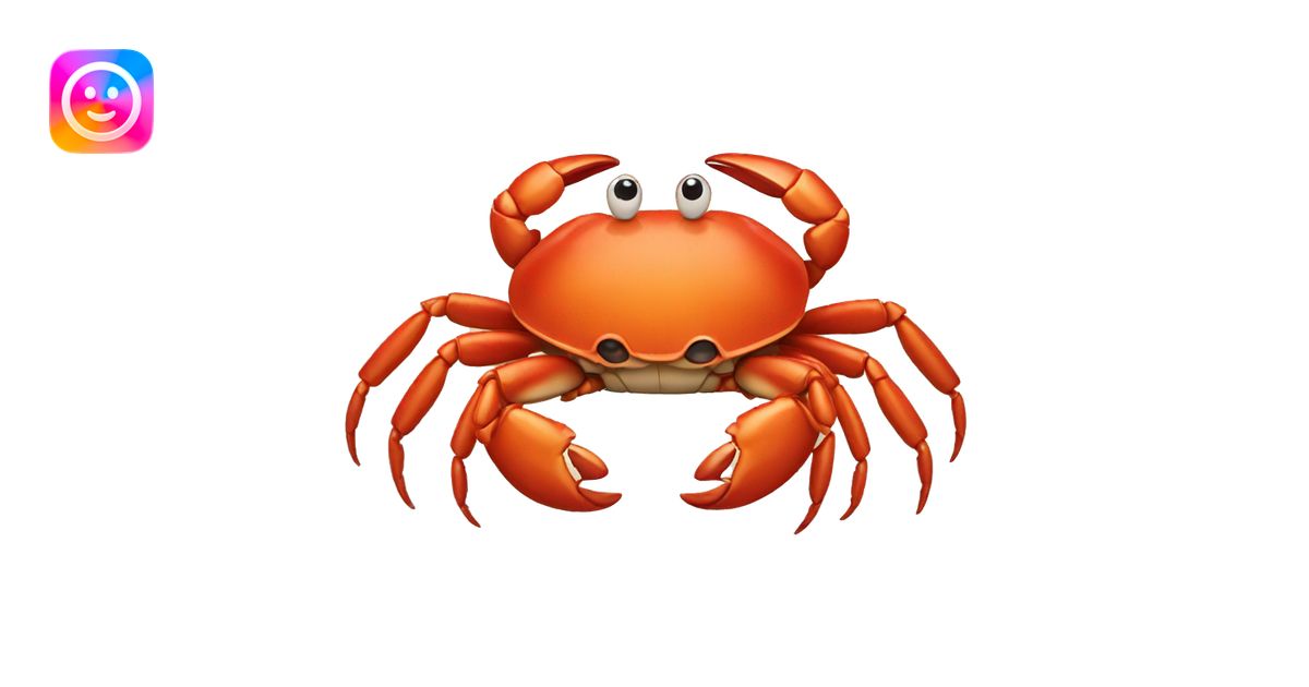 crab emoji | AI Emoji Generator