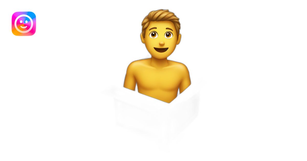 HUMAN INSIDE BOX emoji | AI Emoji Generator