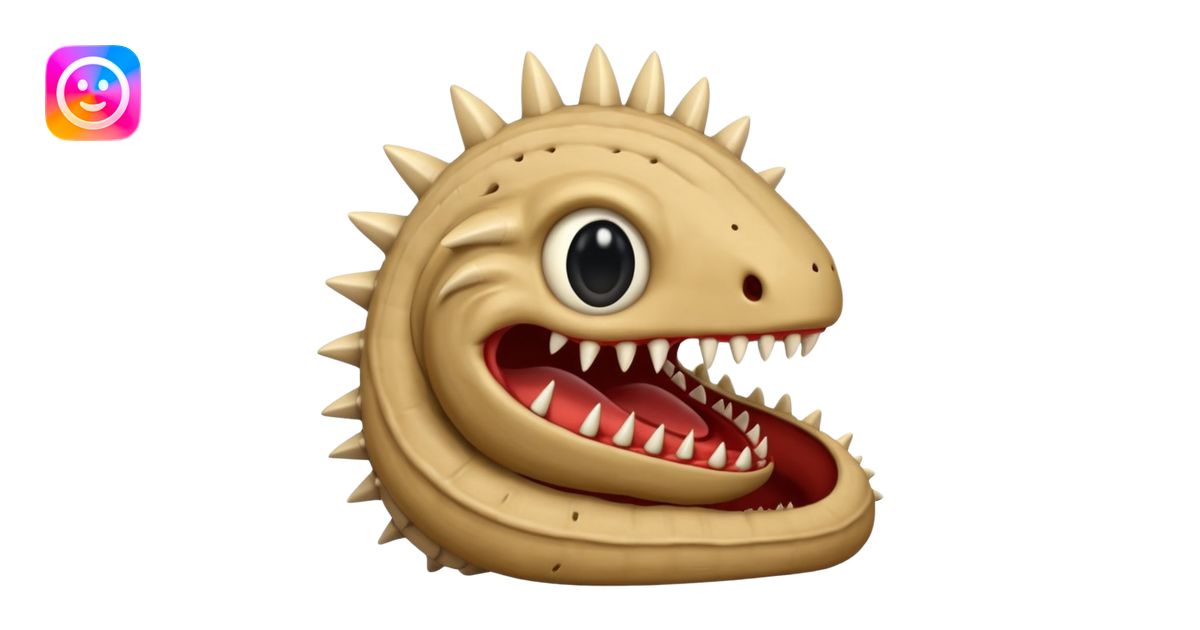 Sand worm from dune make the mouth a hole with long spiky teeth no eyes ...