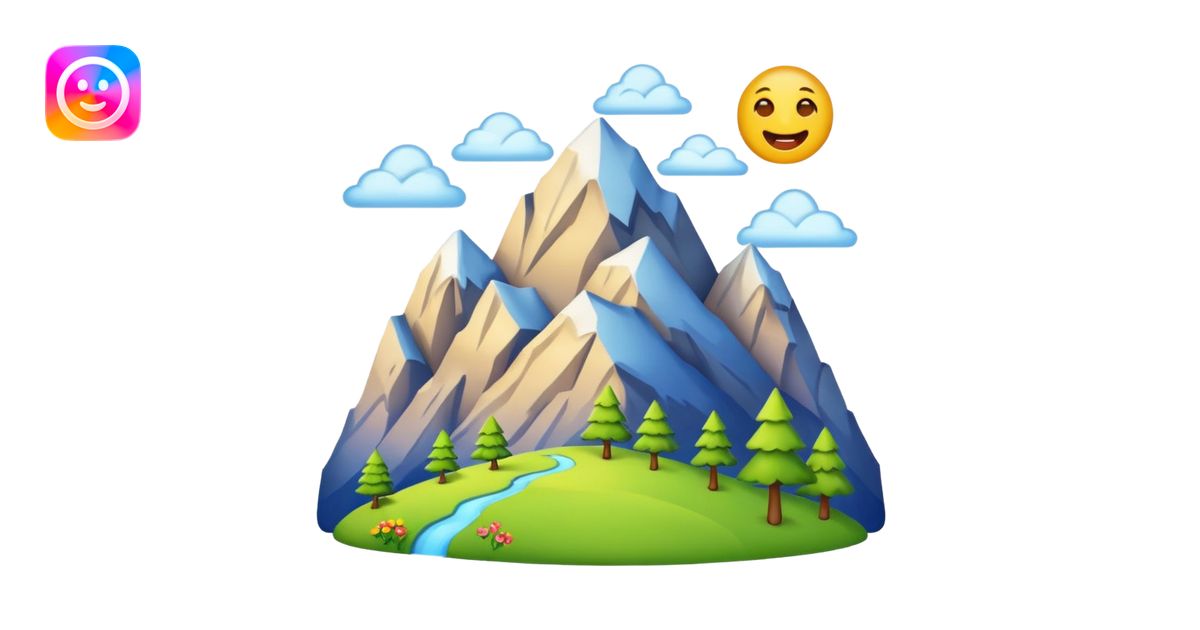 Emoji alps emoji | AI Emoji Generator