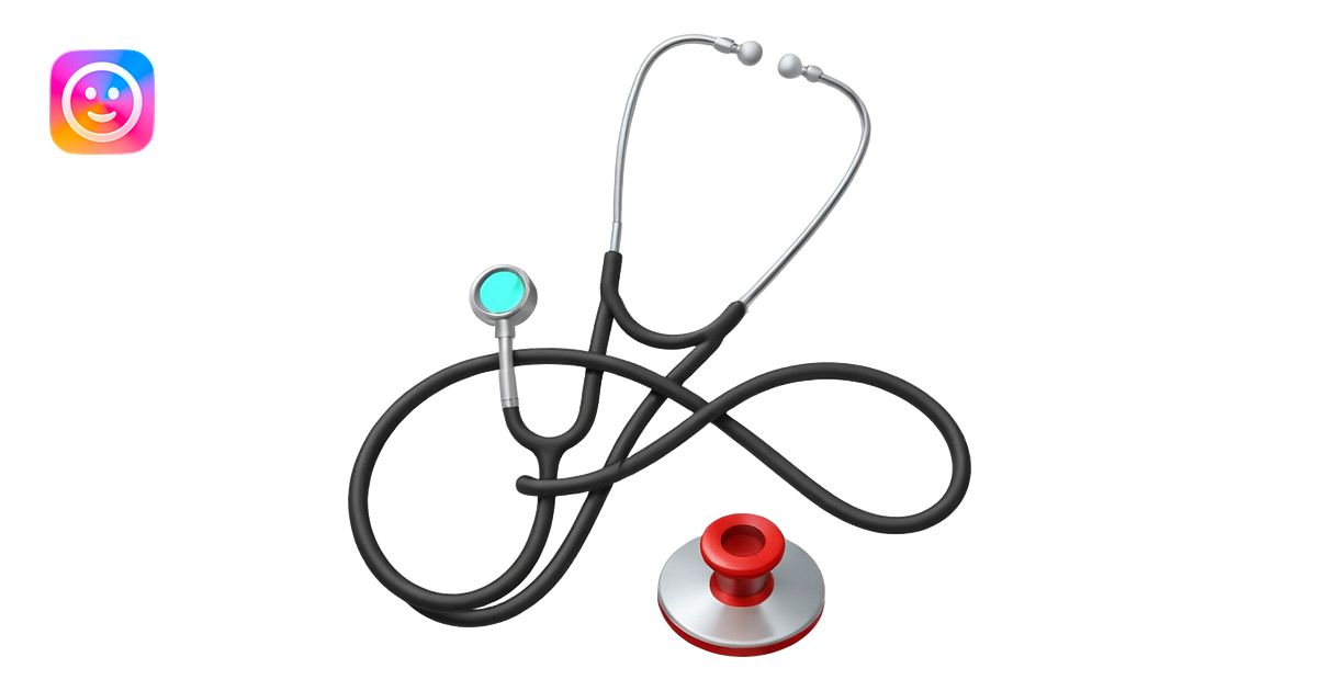 Stethoscope emoji | AI Emoji Generator