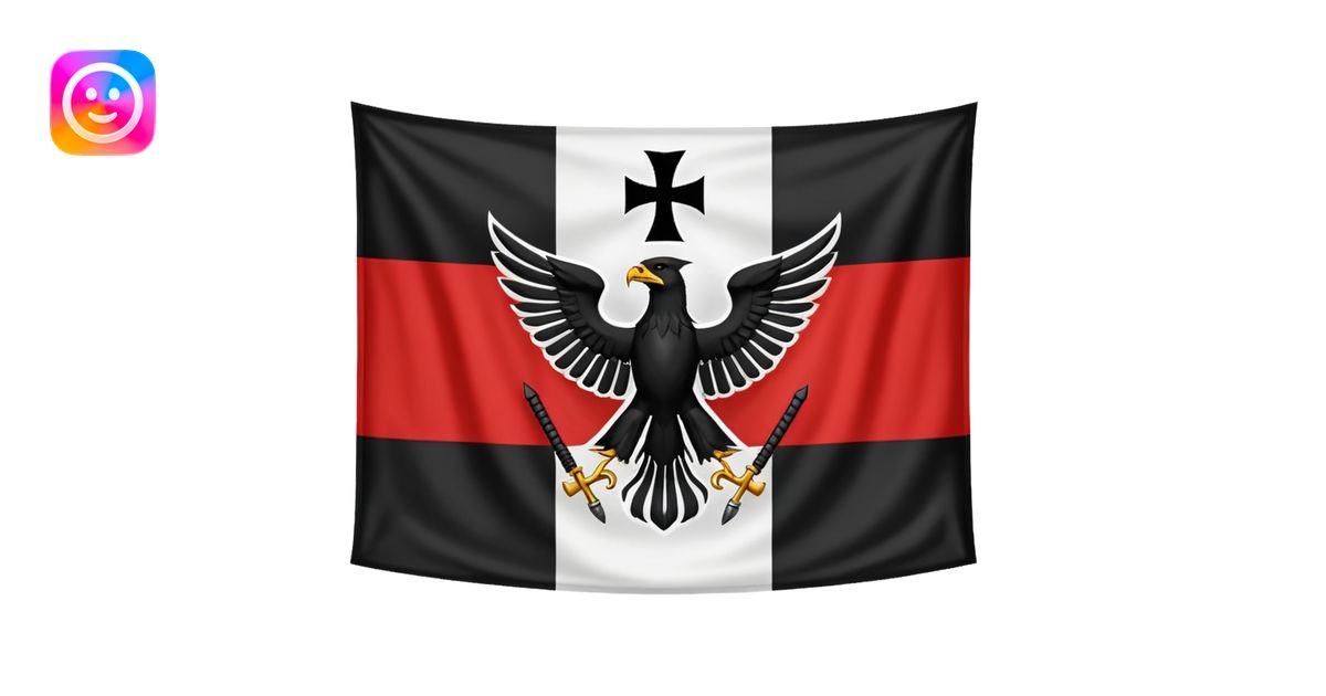 Make a ww1 German Kaiser flag emoji | AI Emoji Generator
