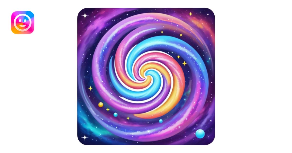galaxy entrance emoji | AI Emoji Generator