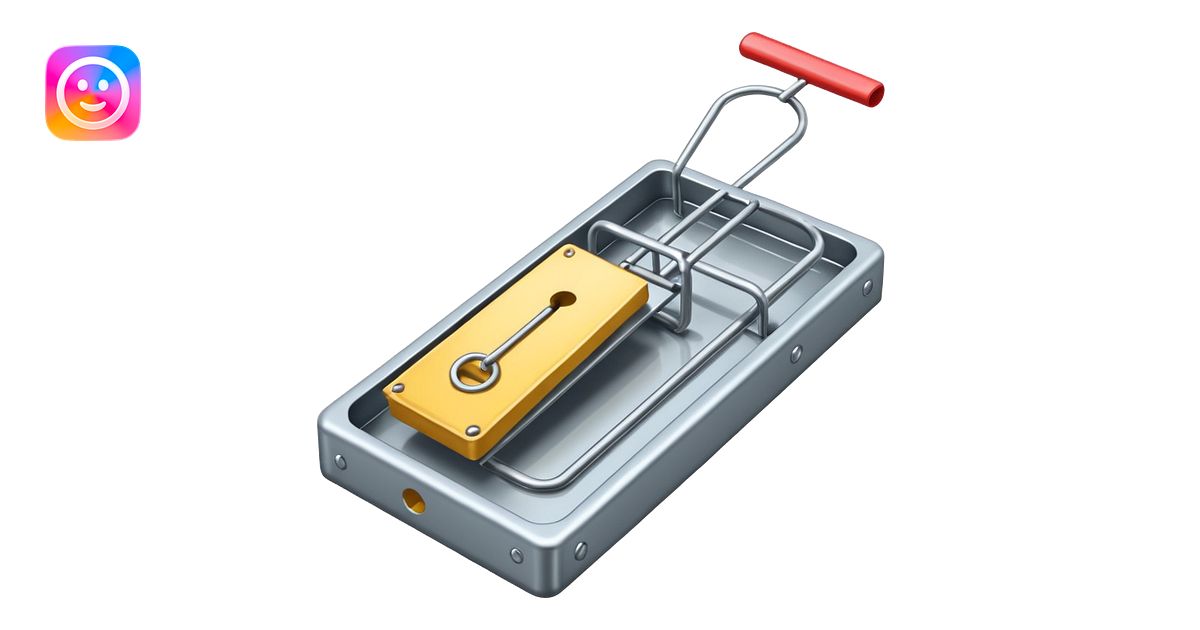Mouse trap emoji | AI Emoji Generator