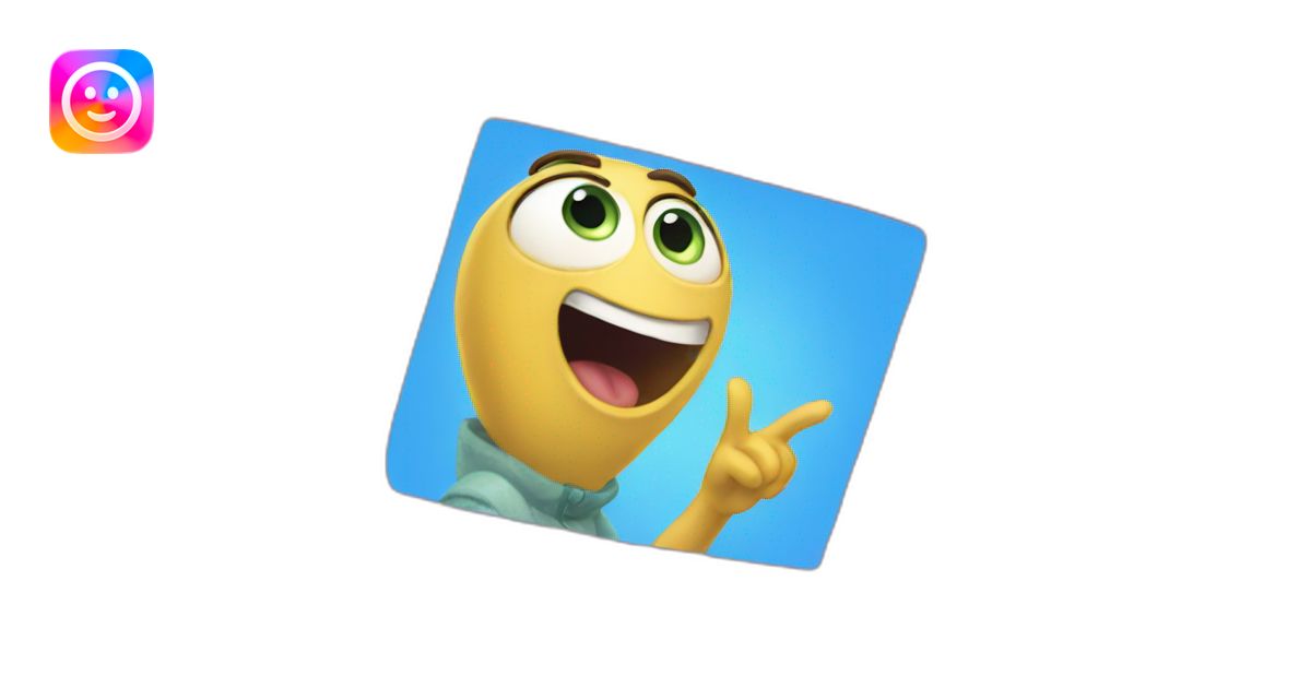 joy from inside out flipping me off emoji | AI Emoji Generator