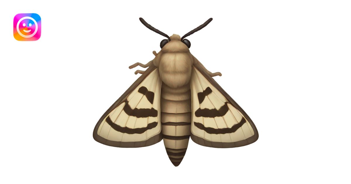 moth emoji | AI Emoji Generator