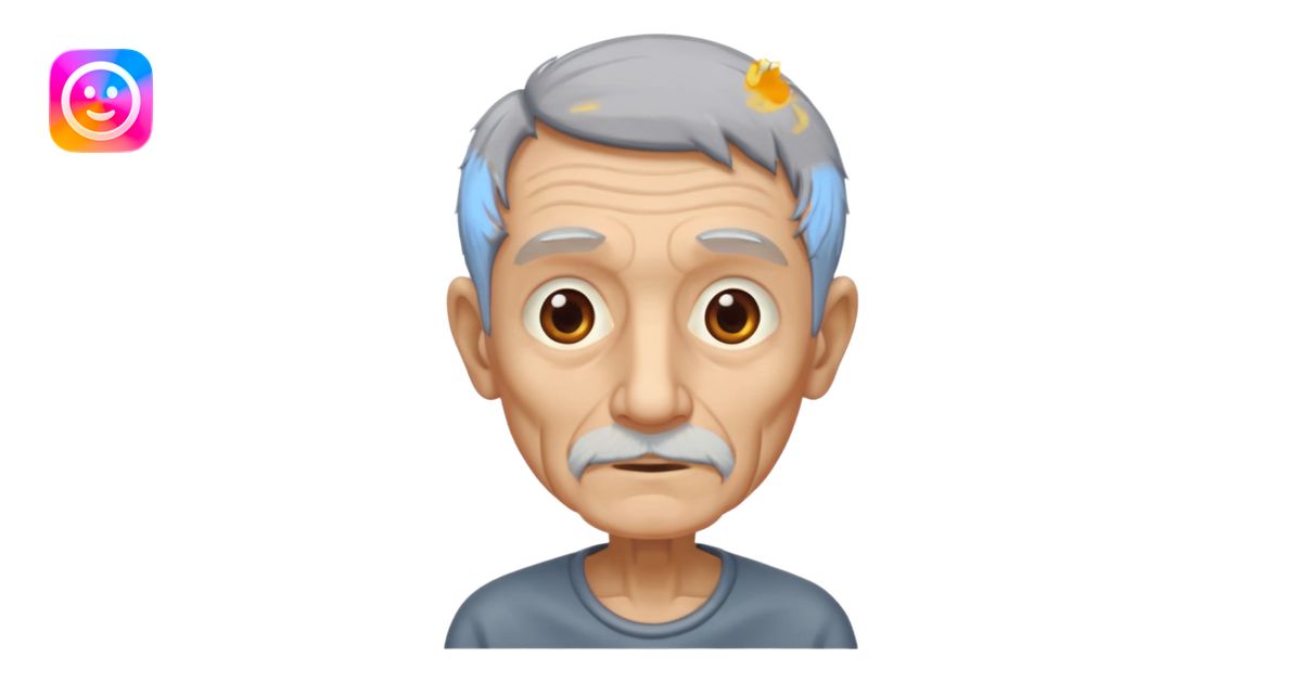 skinny old man emoji | AI Emoji Generator