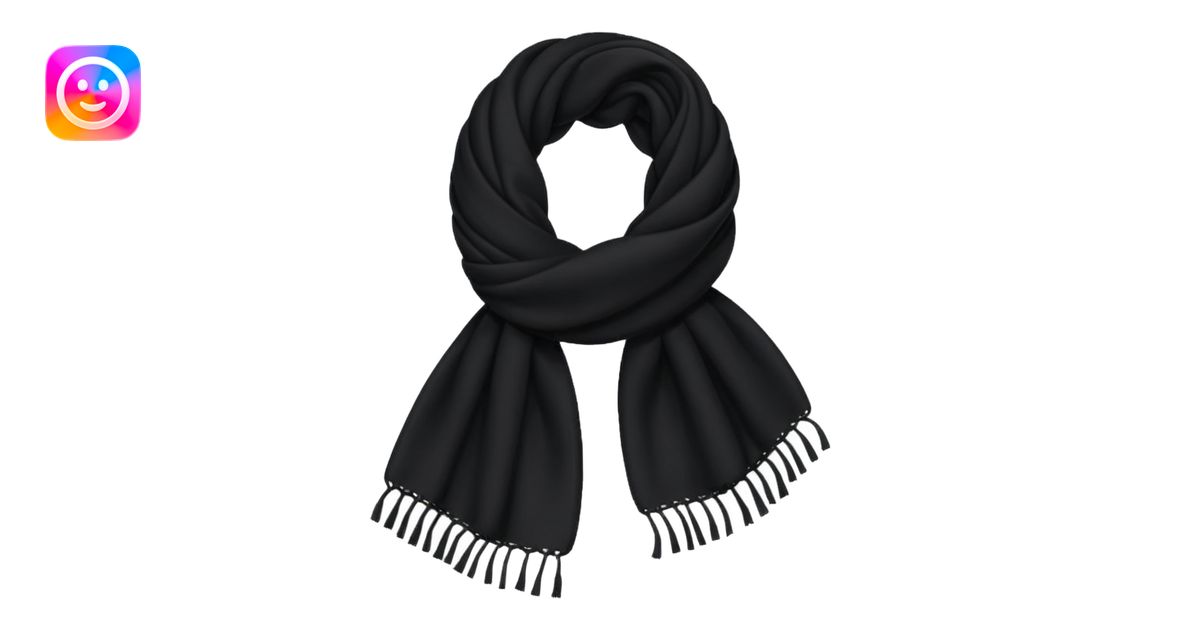scarf: negra emoji | AI Emoji Generator