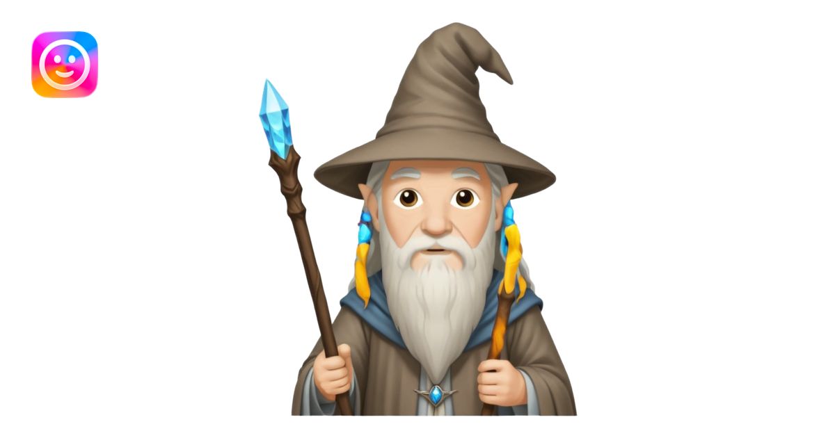 gandalf wizard emoji | AI Emoji Generator
