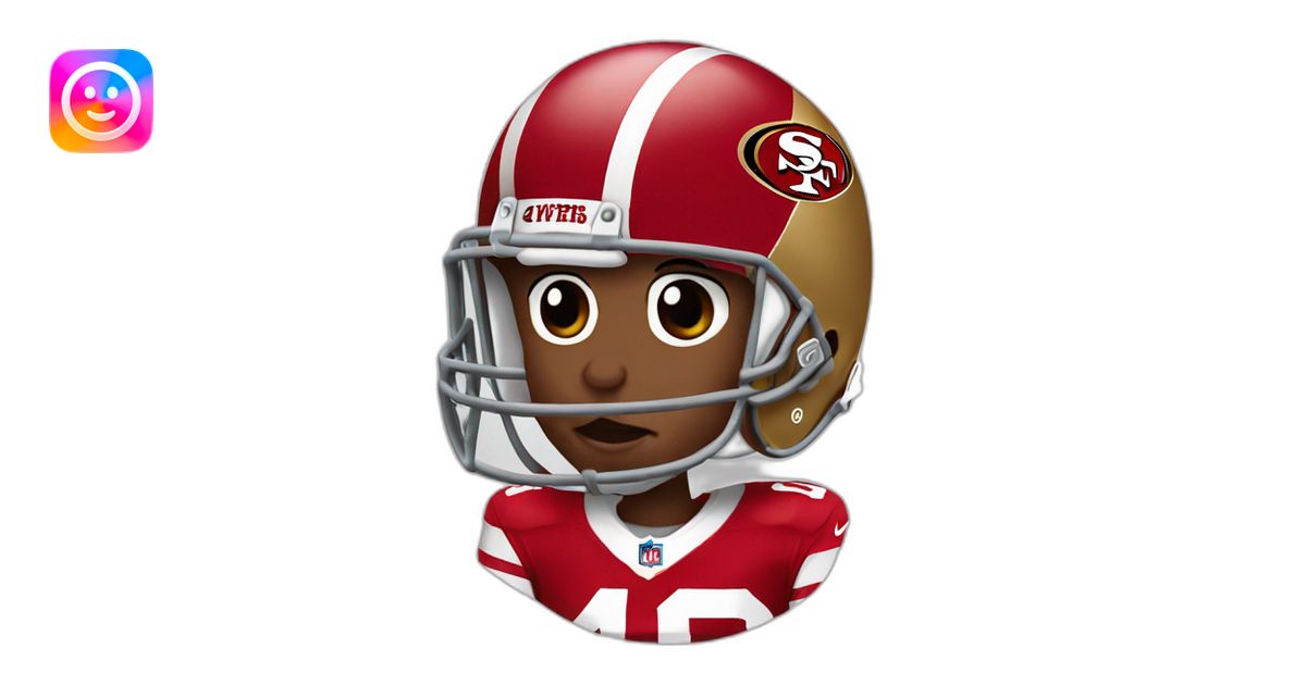 49ers emoji | AI Emoji Generator