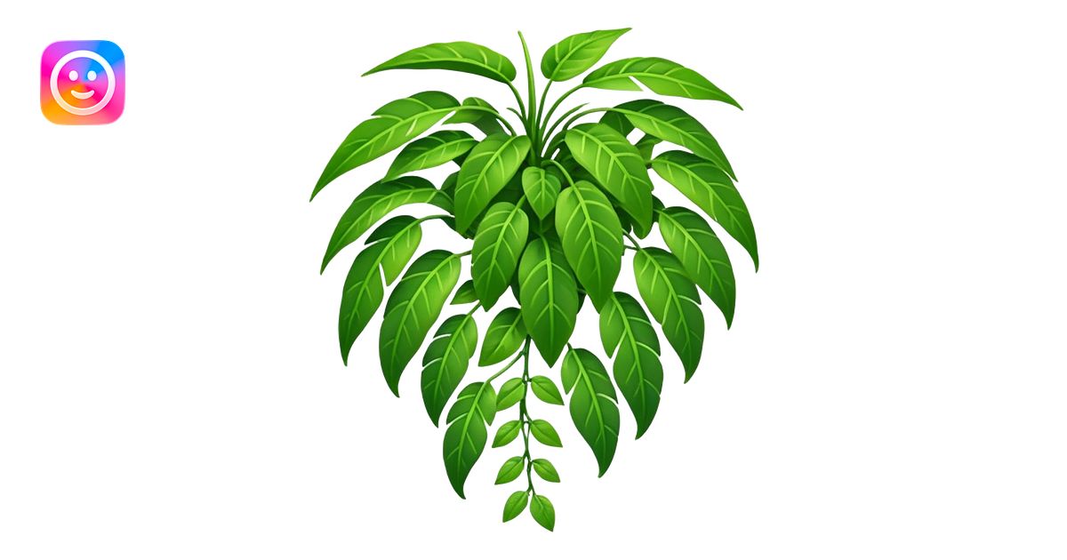 Hanging plant emoji | AI Emoji Generator