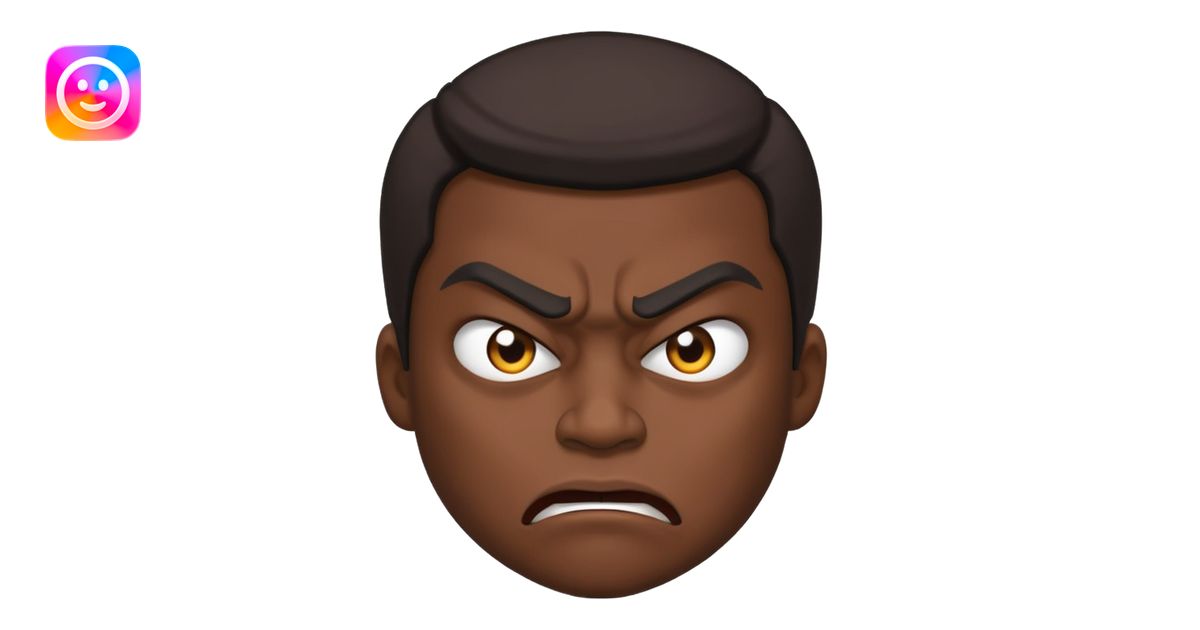 Angry arrogant is tired of idiots powerful being or engity emoji | AI ...