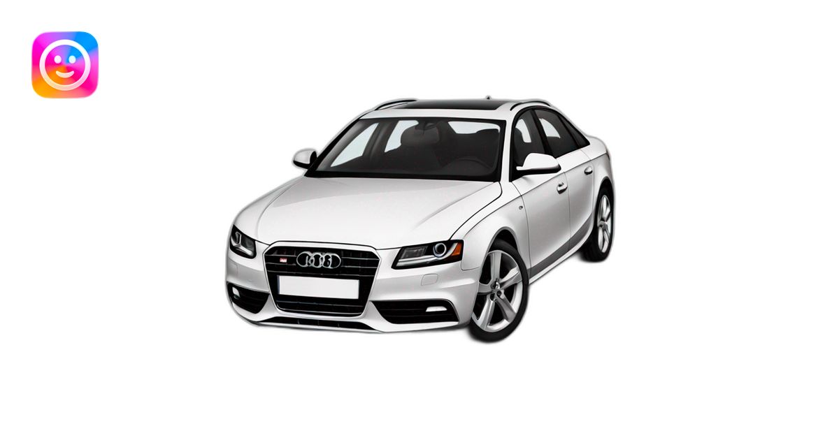 Audi A4 B8 emoji | AI Emoji Generator