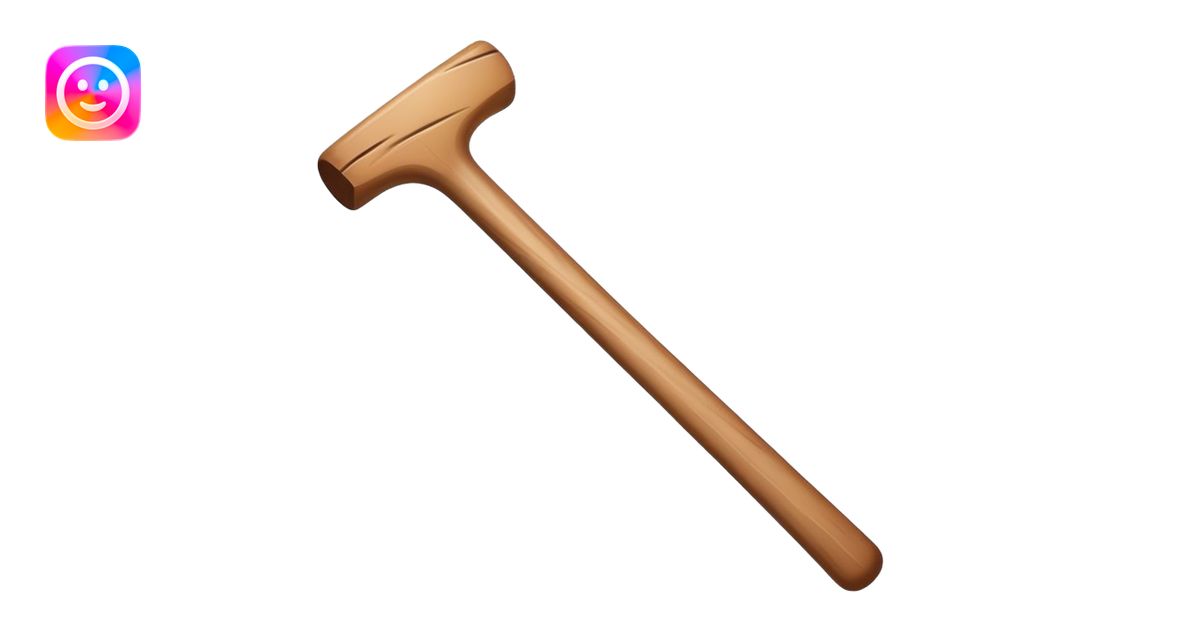 a snapped stick emoji | AI Emoji Generator