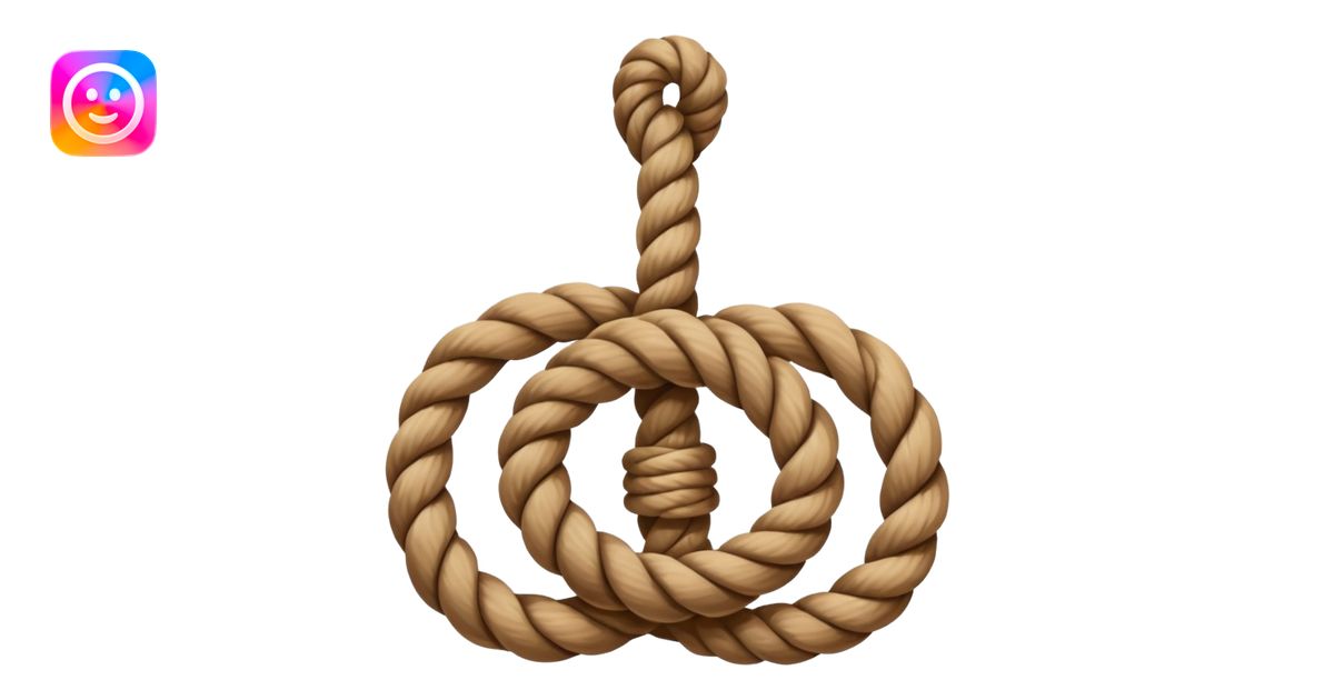 rope with single knot emoji | AI Emoji Generator