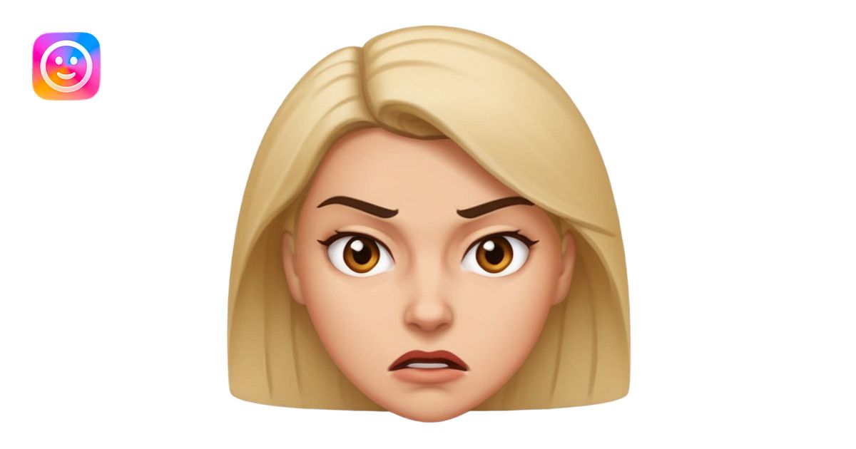 aggressive female boss emoji | AI Emoji Generator