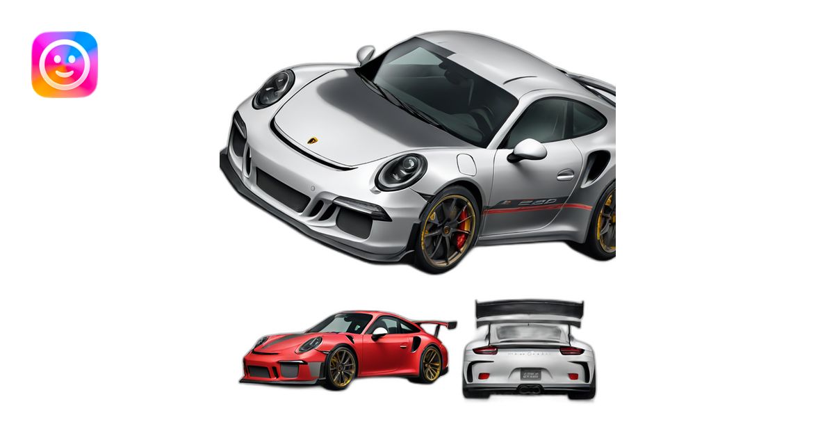Porche-911-gt3 emoji | AI Emoji Generator