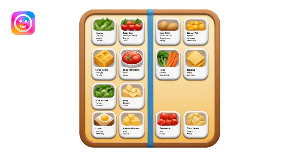 meal plan emoji | AI Emoji Generator