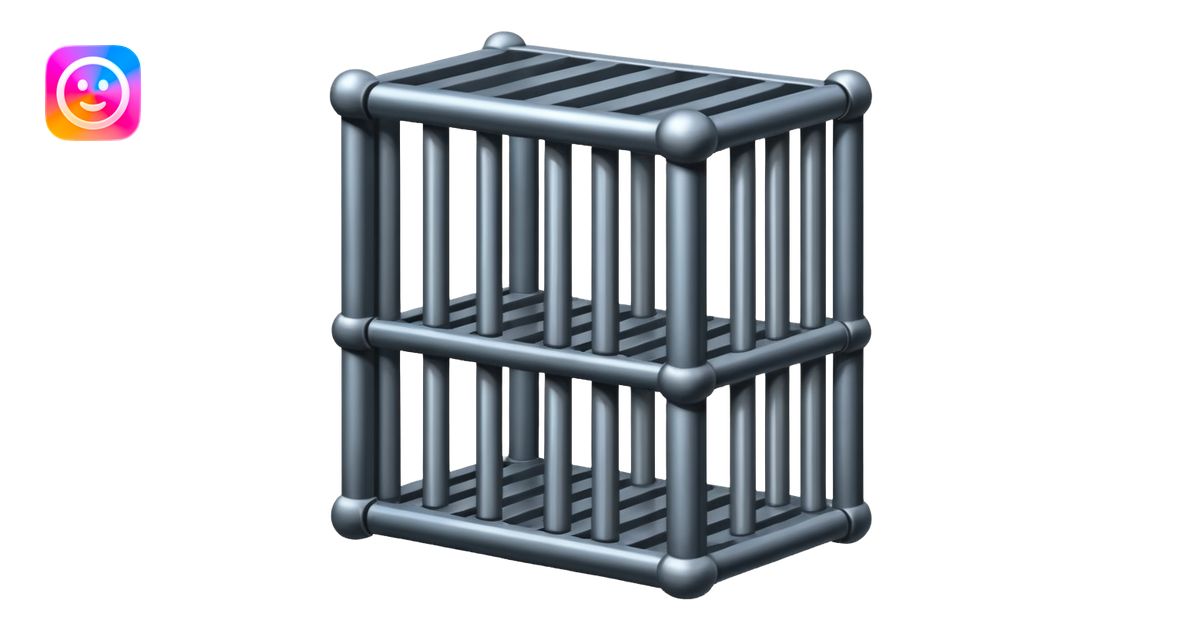 If there was a jail cell emoji in iOS, how would you design and iOS ...