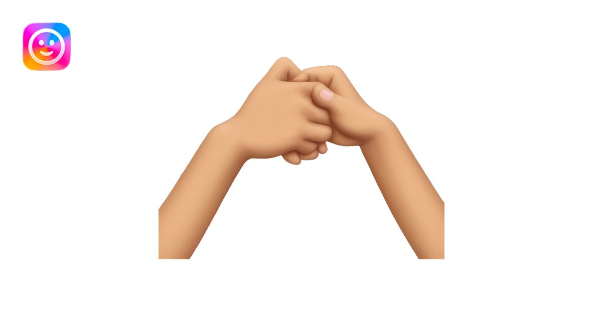 Pinky promise emoji | AI Emoji Generator