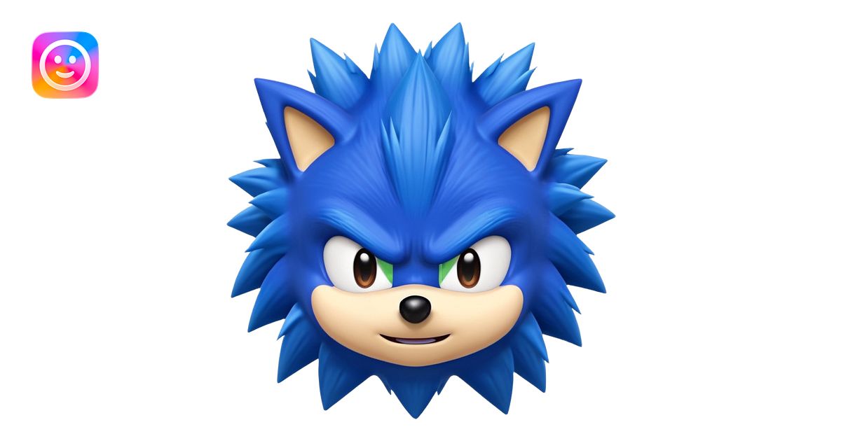 Make me sonic emoji | AI Emoji Generator