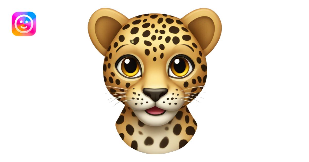 Leopard emoji | AI Emoji Generator