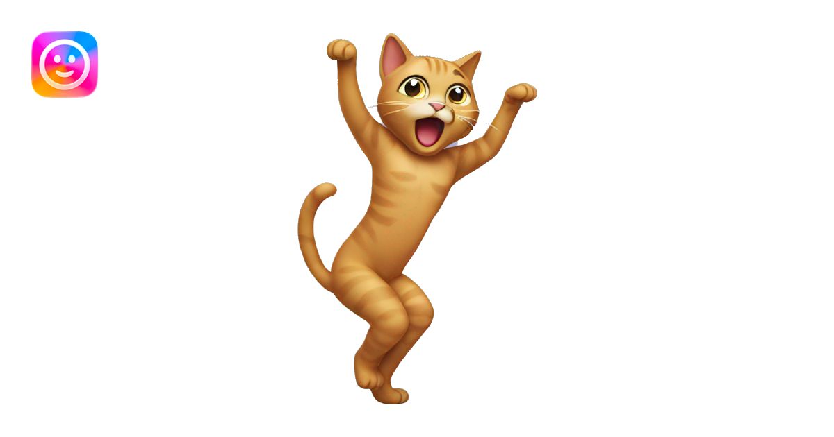 cat twerking emoji | AI Emoji Generator