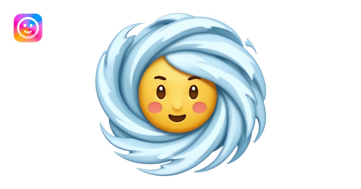 windy emoji | AI Emoji Generator