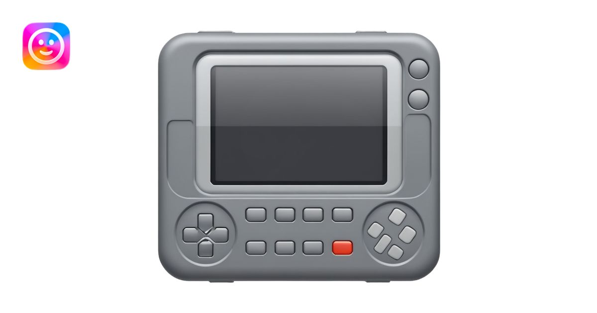 handheld console 2000s emoji | AI Emoji Generator
