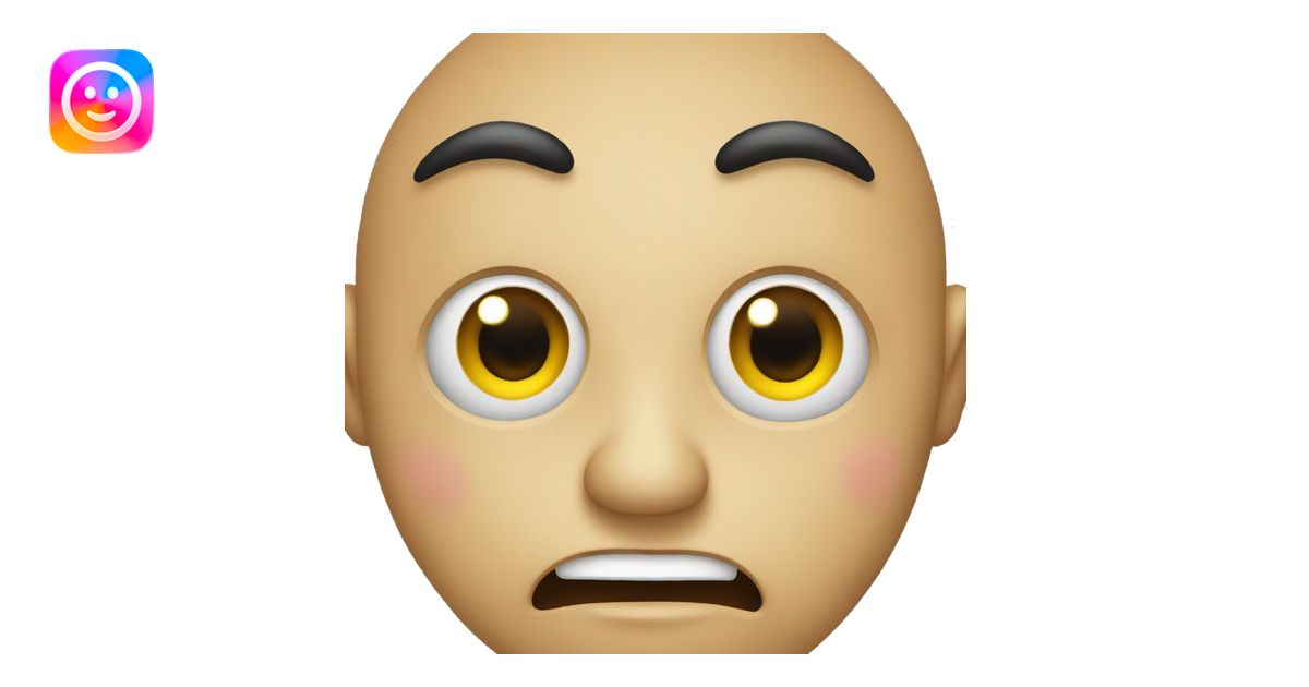 Emoji with one eye close the other open doing the rizz face emoji | AI ...
