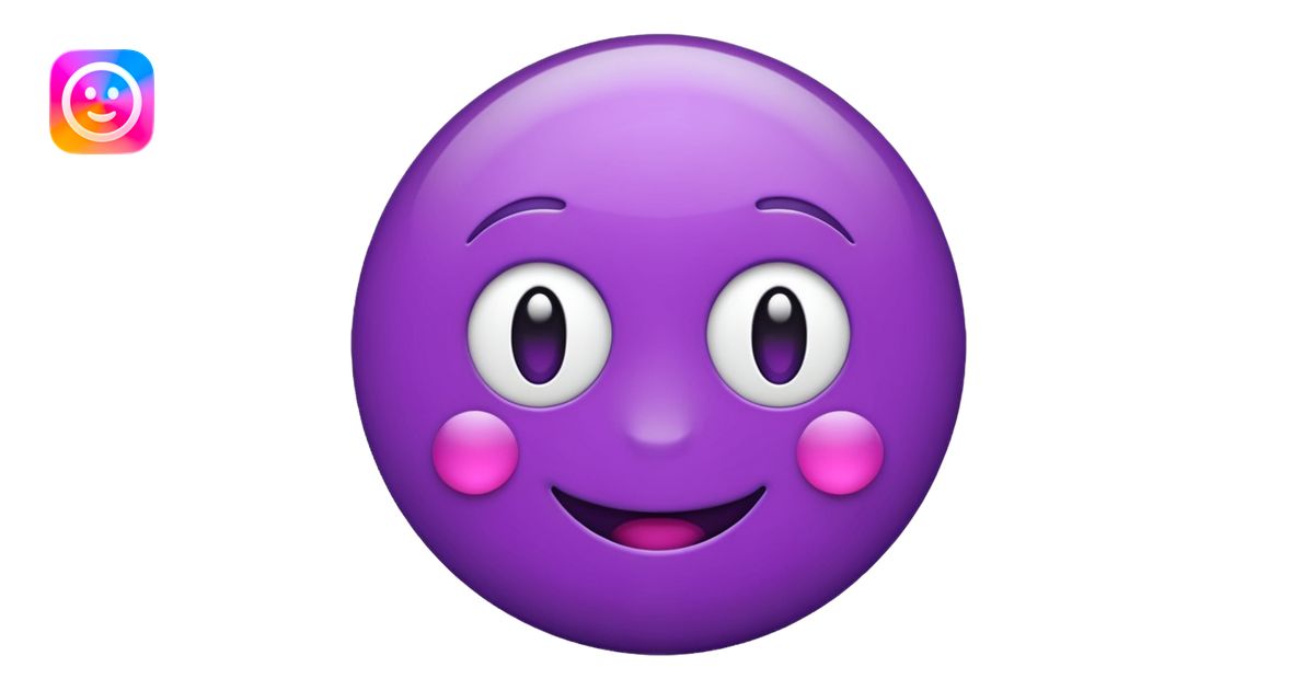 purple prompt emoji emoji | AI Emoji Generator